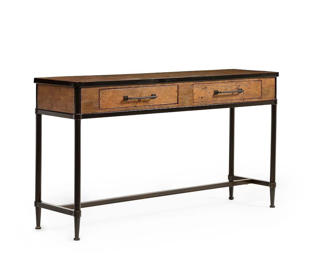 Juno Reclaimed Wood Console Table | Pottery Barn