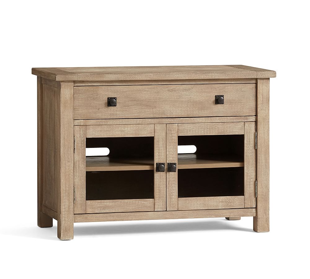 Benchwright 42'' Media Console | Pottery Barn
