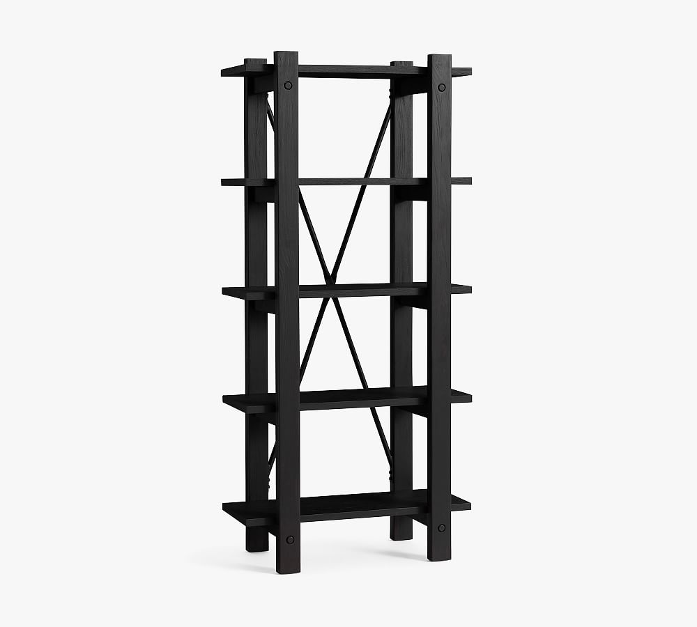 Benchwright Narrow Open Bookcase | Pottery Barn