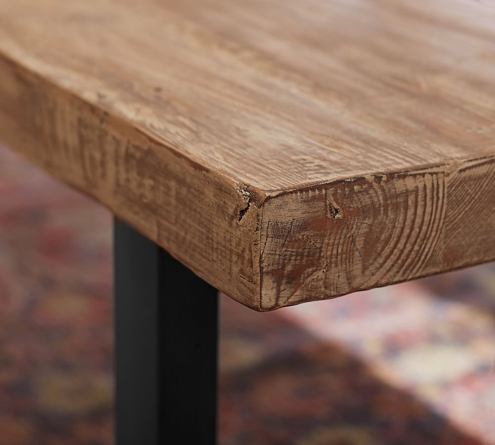 Griffin Reclaimed Wood Dining Bench Pottery Barn