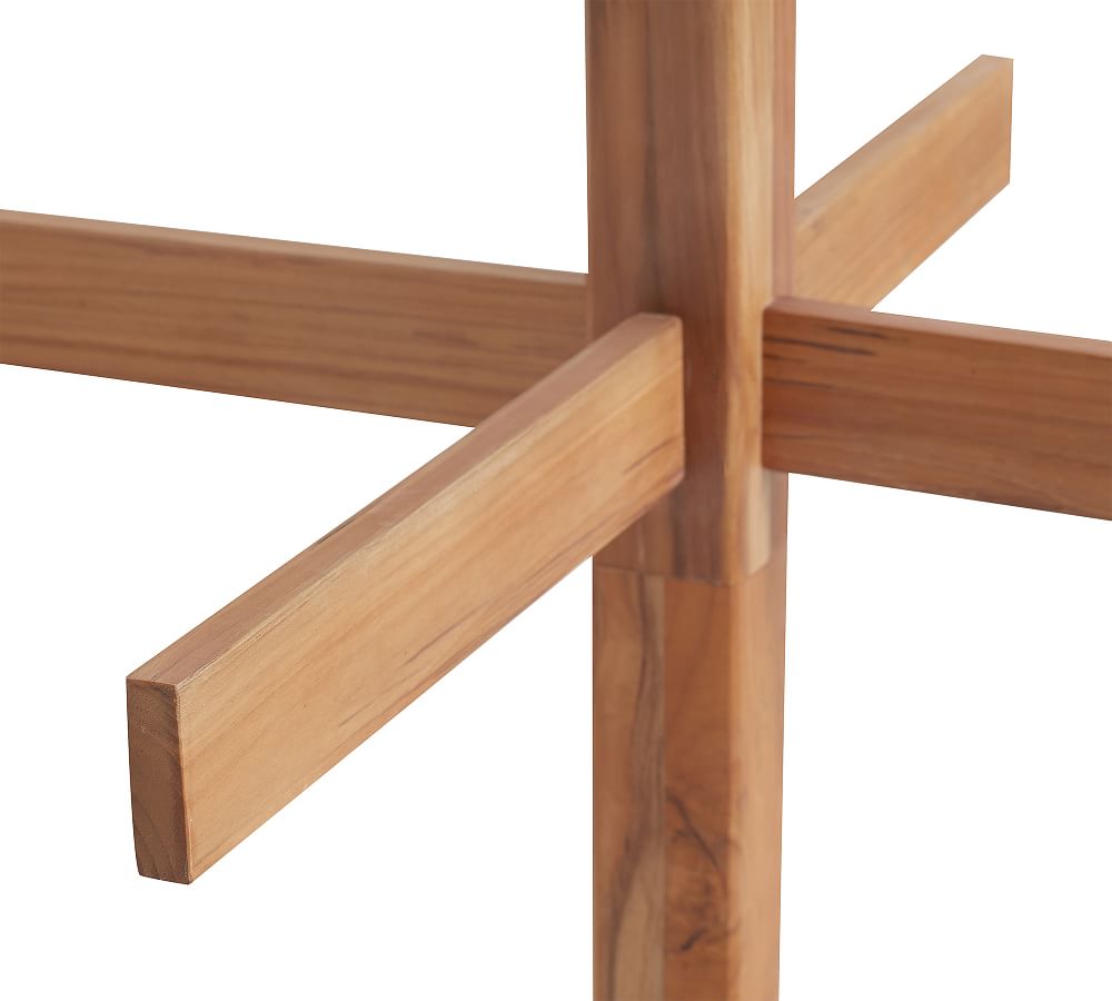 Teak Outdoor Towel Rack | Pottery Barn