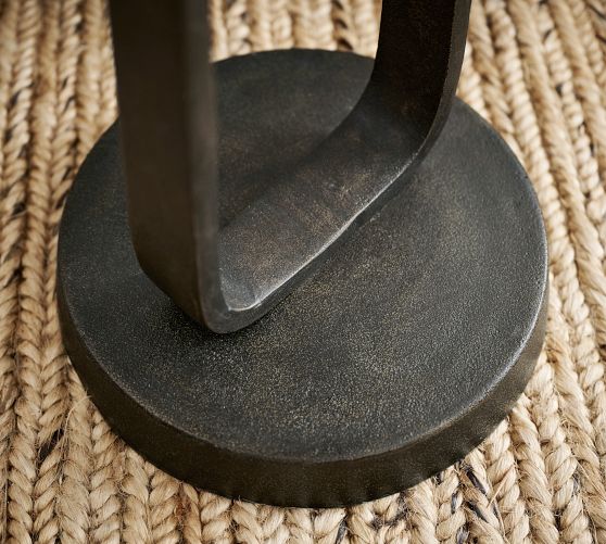 Ace Round Metal Accent Table | Pottery Barn