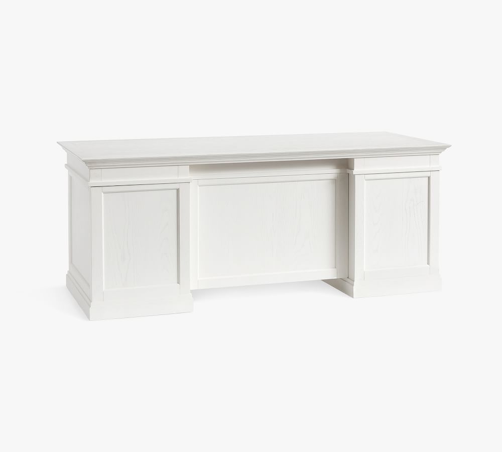 Livingston Executive Desk with Drawers | Pottery Barn