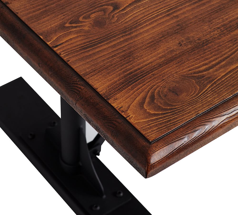 Pittsburgh Rectangular Crank Coffee Table | Pottery Barn