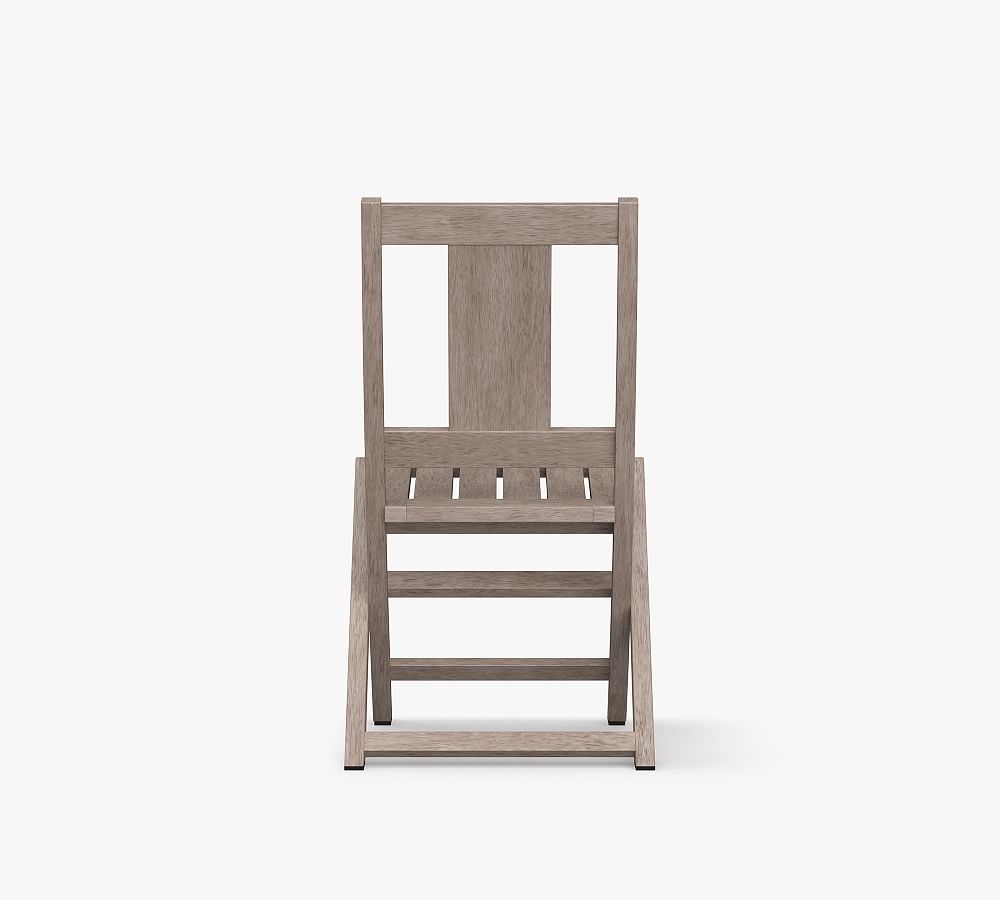Indio FSC® Eucalyptus Folding Outdoor Bistro Chair | Pottery Barn