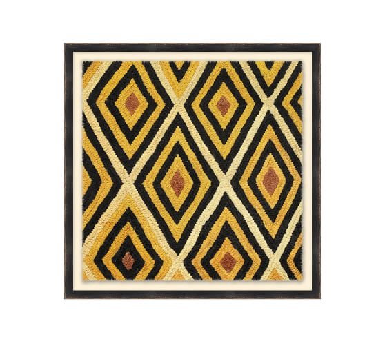 Global Tapestry Framed Canvas | Pottery Barn