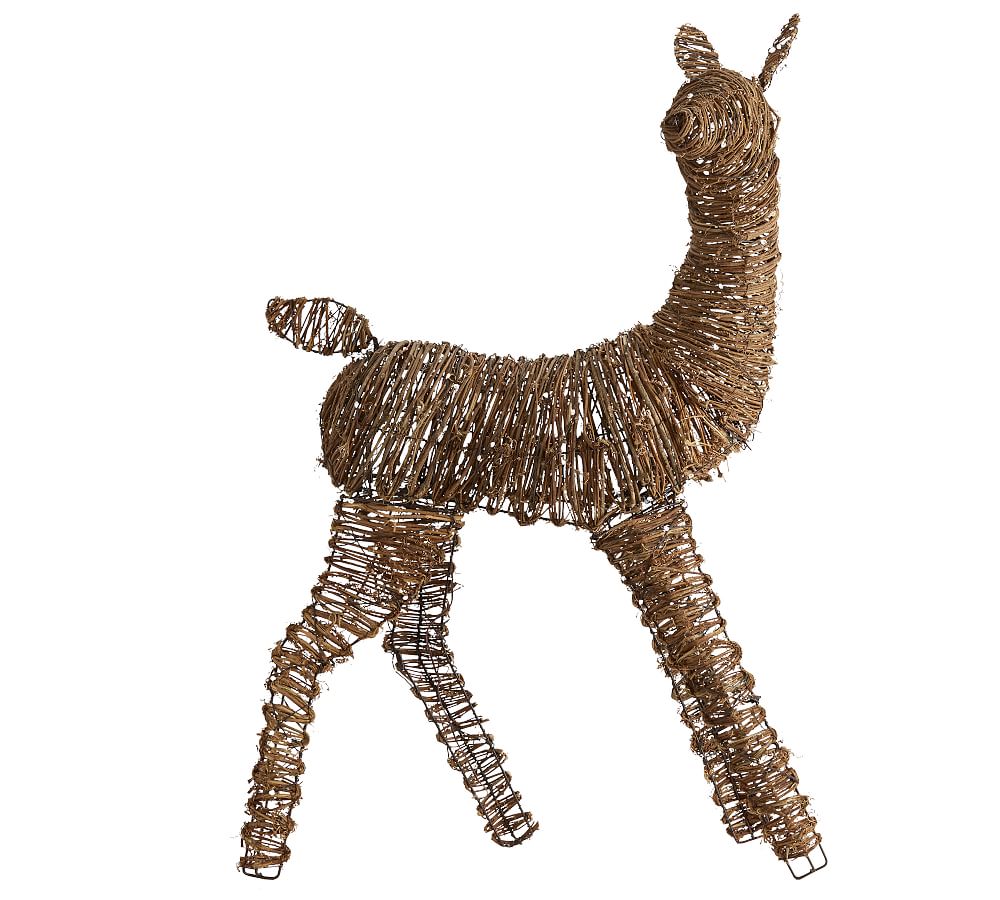 Lit Grapevine Reindeer | Pottery Barn