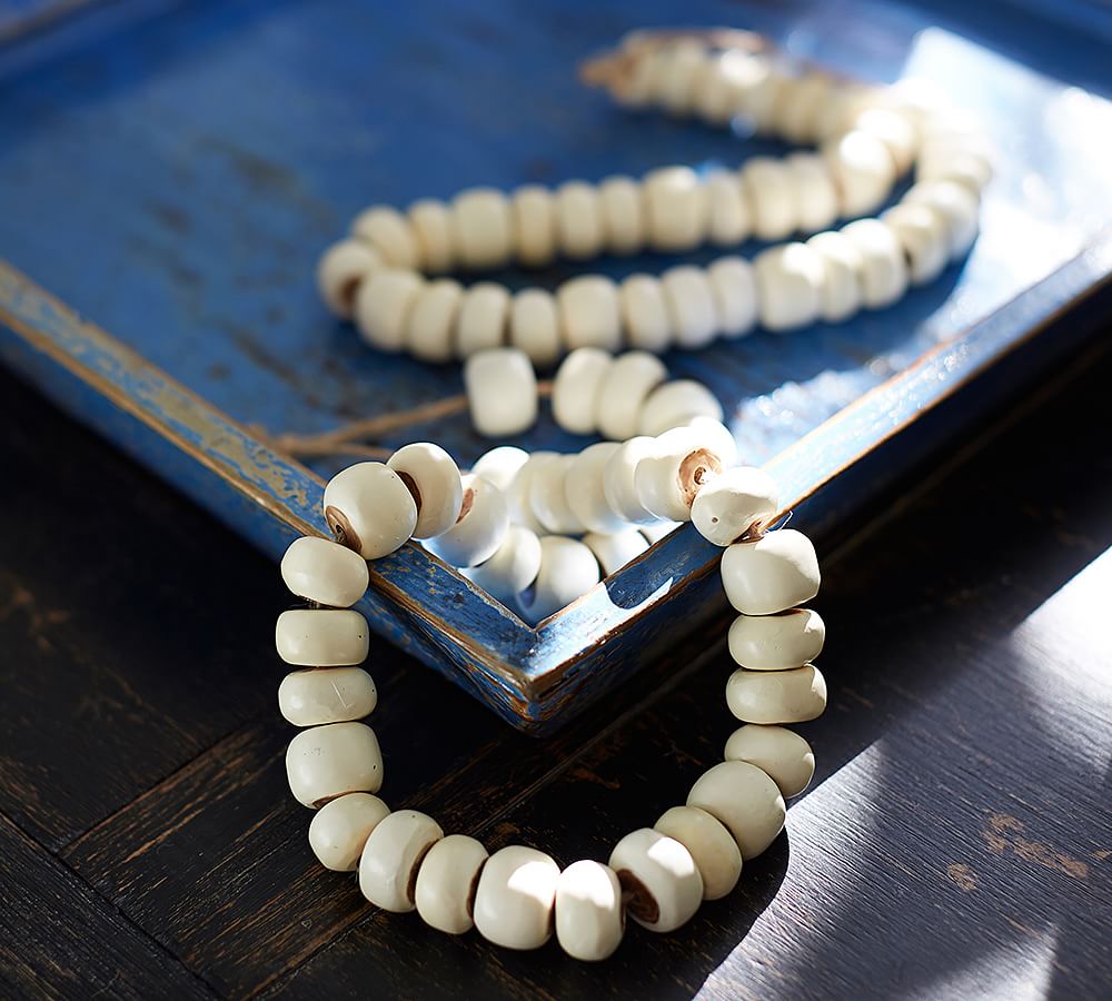 White Bead Strand | Pottery Barn