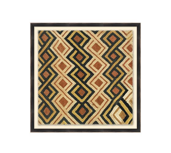 Global Tapestry Framed Canvas | Pottery Barn