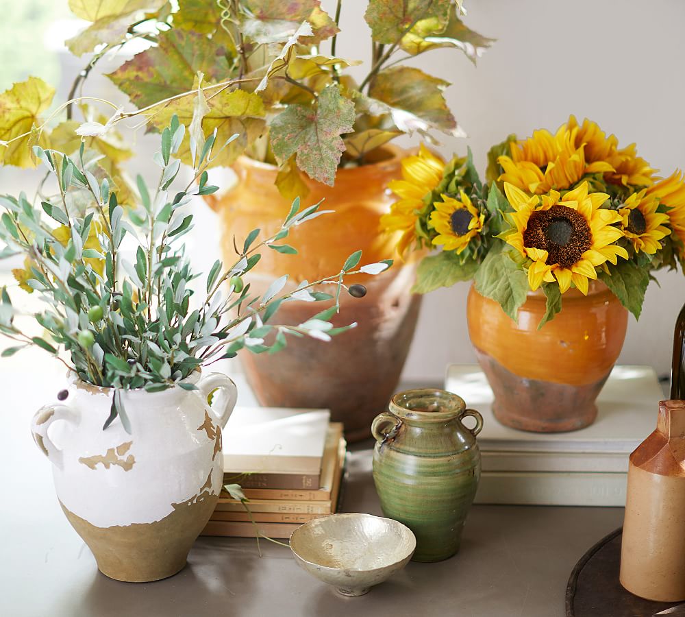 Sunflower Bundle | Artificial Flowers | Pottery Barn