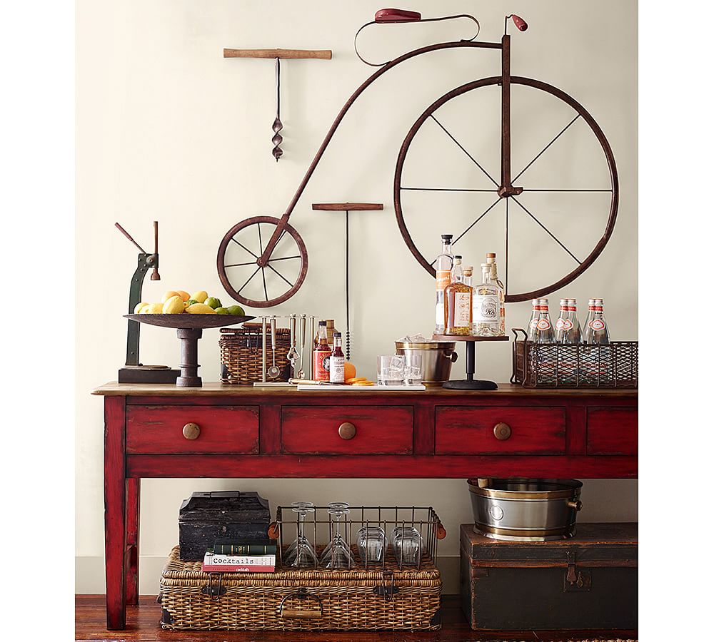 High Wheel Bicycle Wall Art | Wall Decor | Pottery Barn