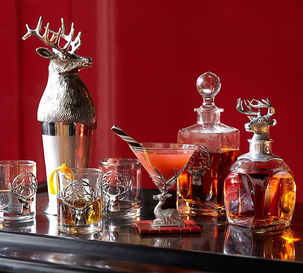 Stag Cocktail Shaker | Bar Accessories | Pottery Barn
