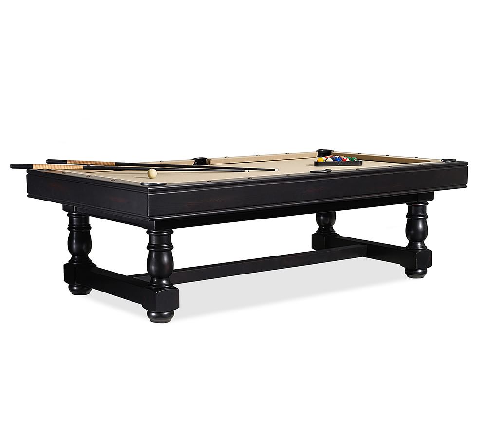 Turned-Leg Pool Table | Pottery Barn