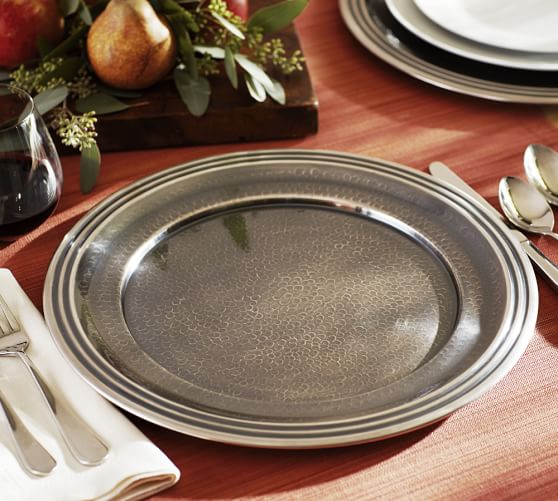 Nira Charger Plate | Pottery Barn