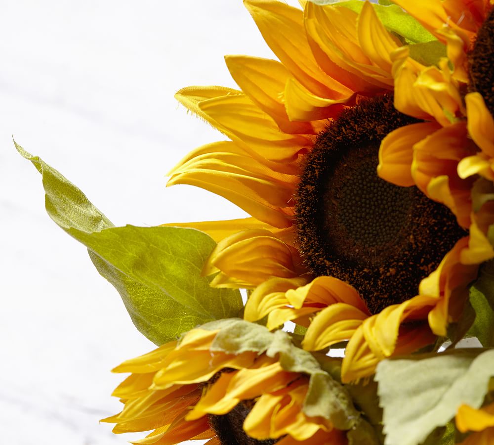 Sunflower Bundle | Artificial Flowers | Pottery Barn