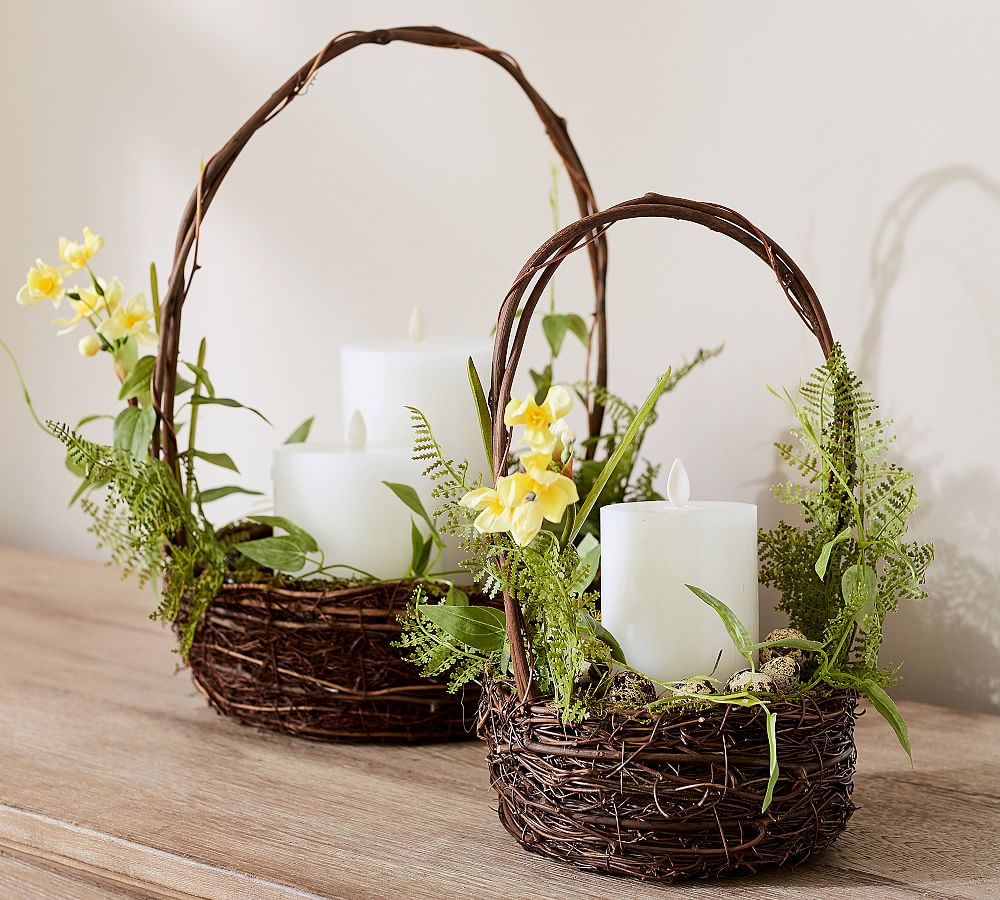 Botanical Nest Basket | Decorative Objects | Pottery Barn