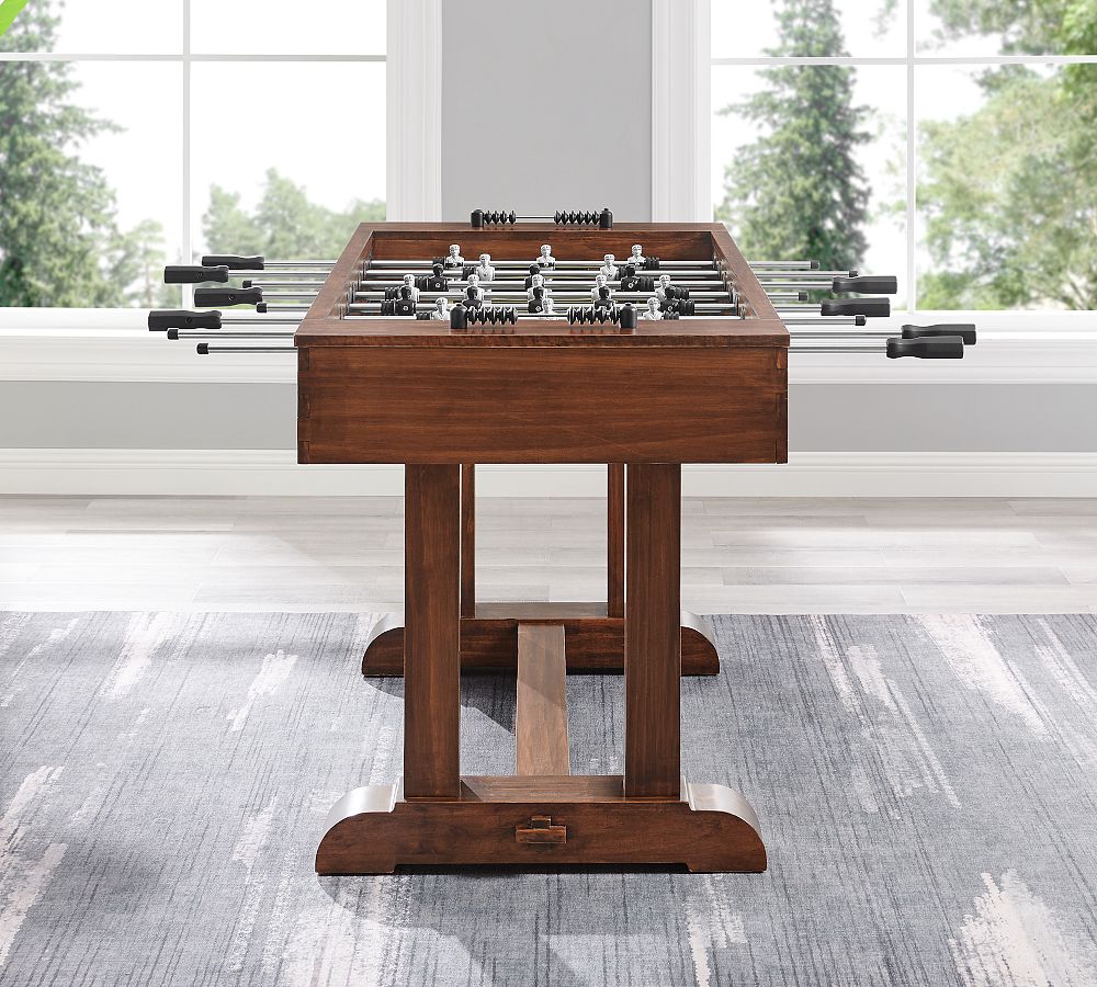 Rustic Mahogany Foosball Table | Pottery Barn