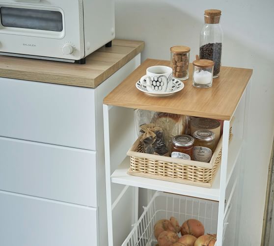 Tosca Rolling Kitchen Cart | Pottery Barn