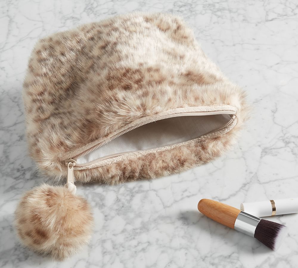 Faux Fur Pouch | Travel Accessories | Pottery Barn