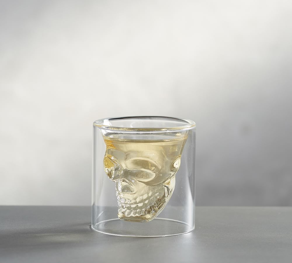 Skull Shot Glass | Pottery Barn