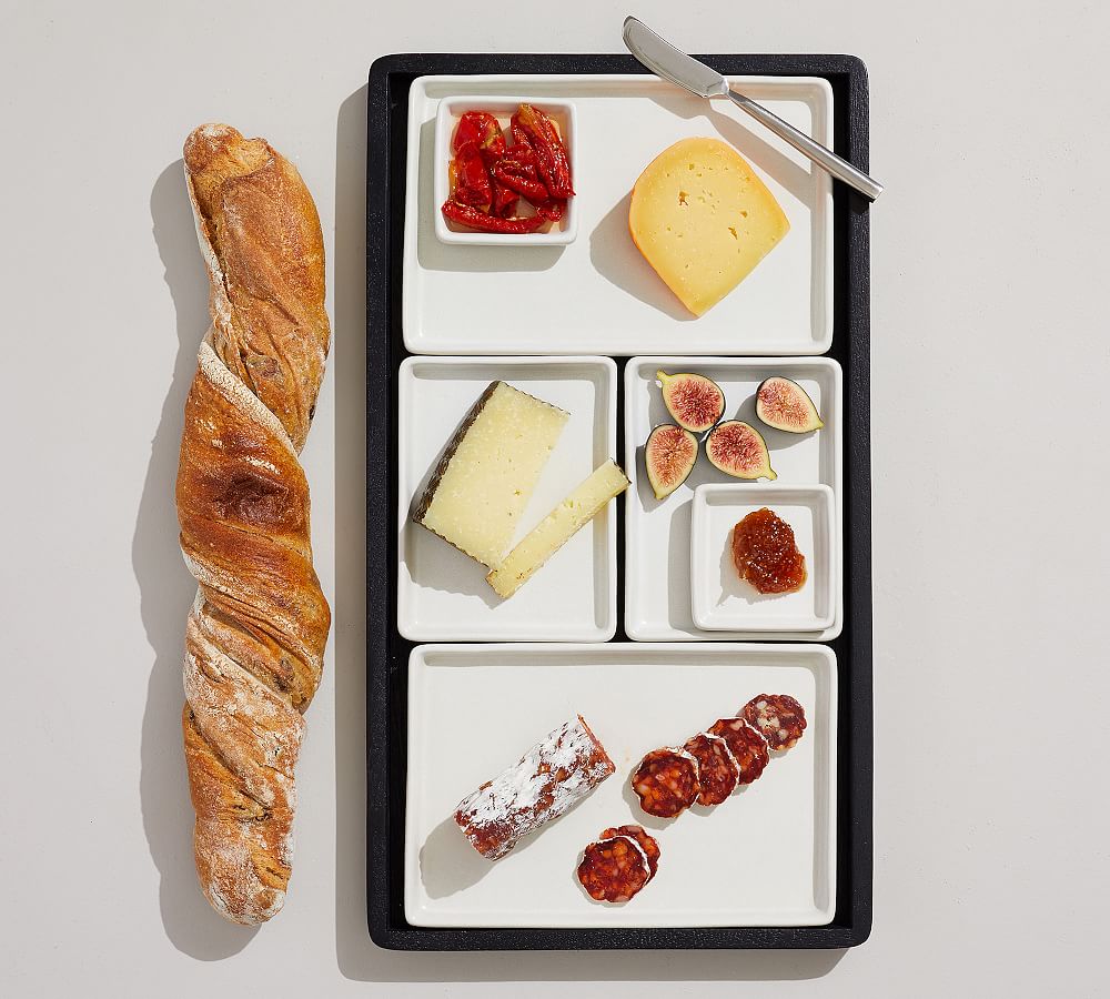 Mason Modular Mango Wood Serving Trays | Pottery Barn