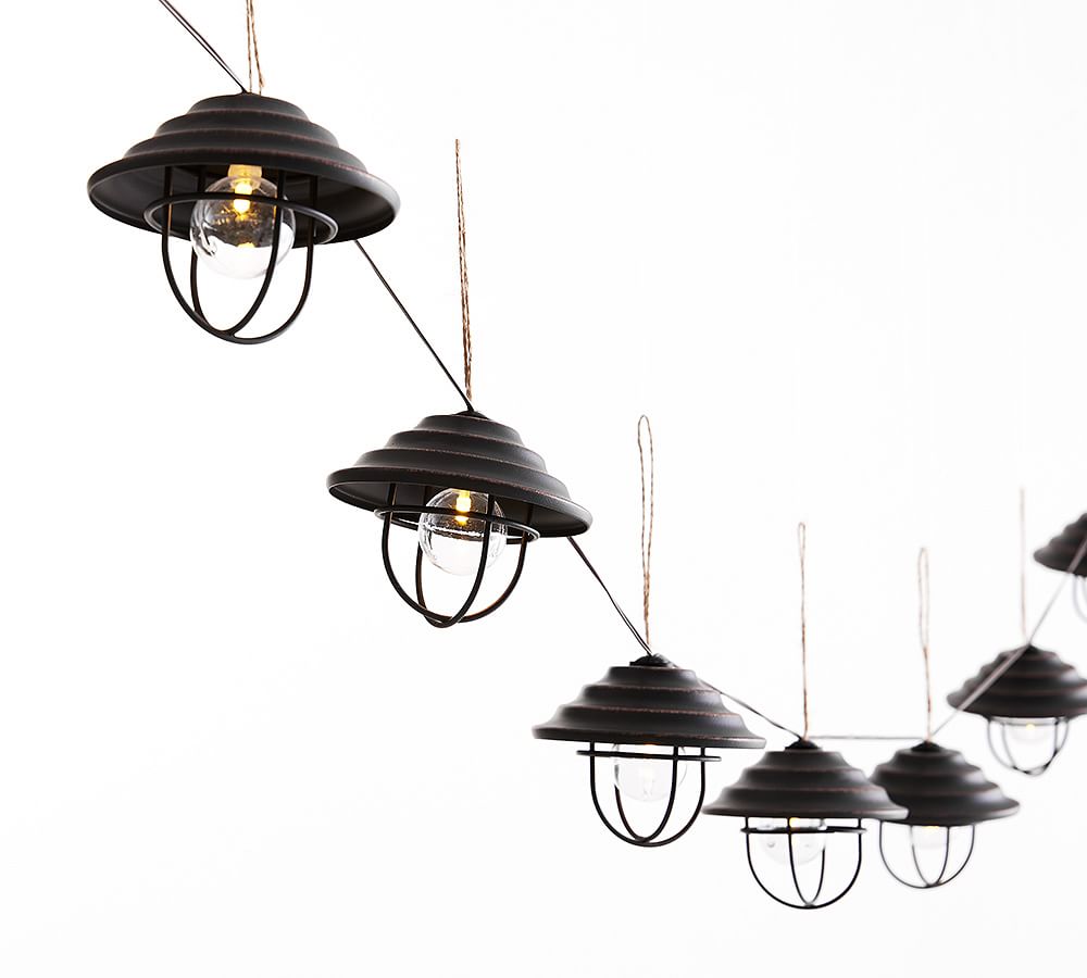 Metal Cage String Lights | Pottery Barn