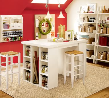 Wall-Mounted Craft Organizer | Pottery Barn