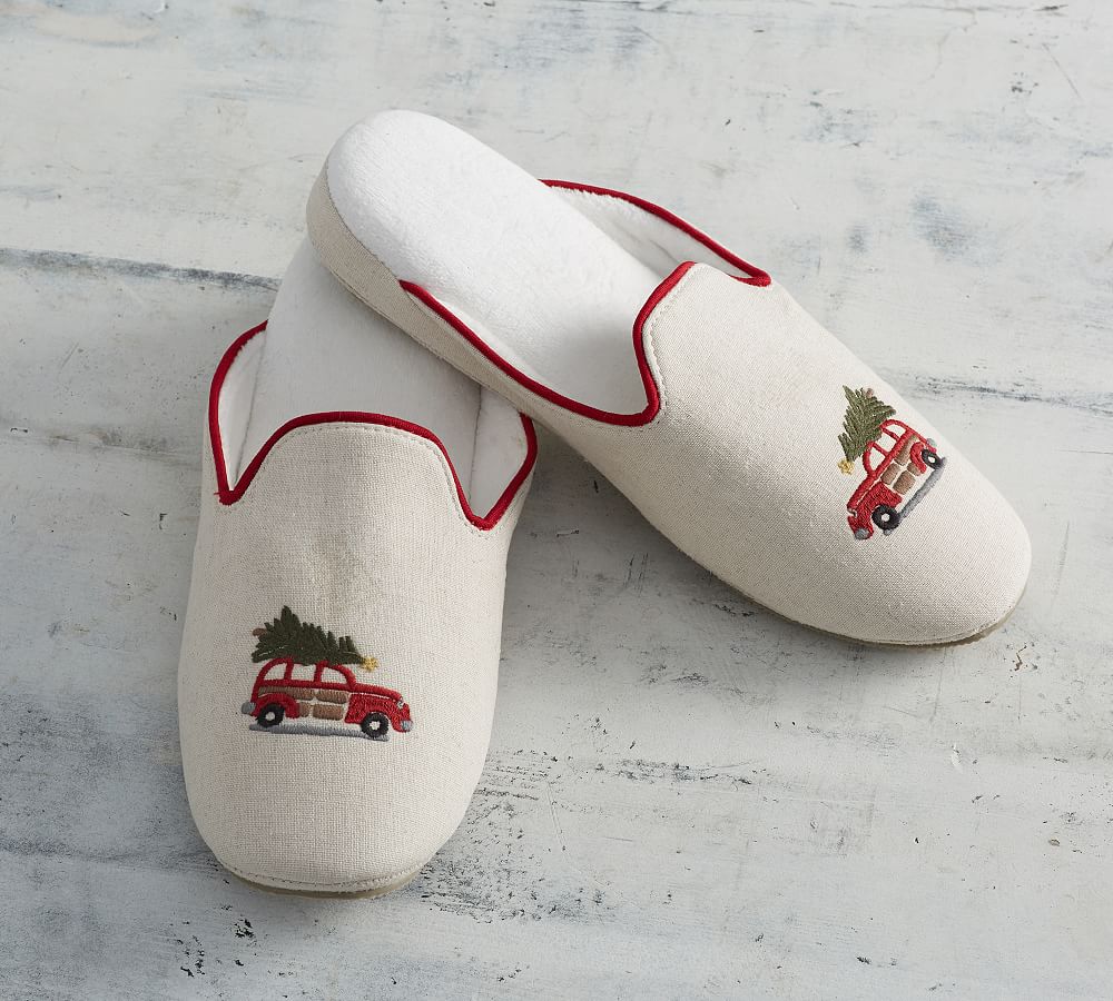 Woody Car Slippers | Pottery Barn