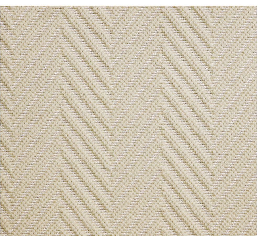 Custom Textured Chevron Wool Rug Swatch | Pottery Barn