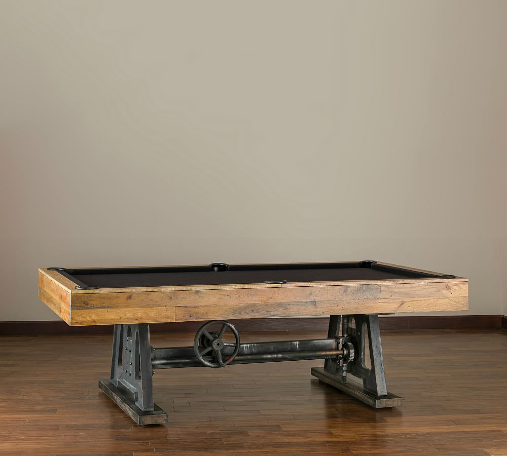 Da Vinci Reclaimed Wood Pool Table | Pottery Barn