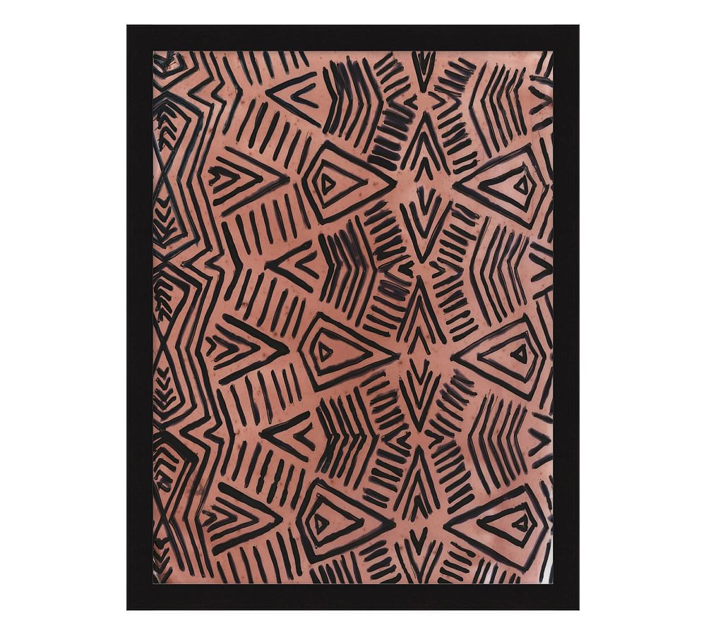 Tribal Tiles Paper Print | Pottery Barn