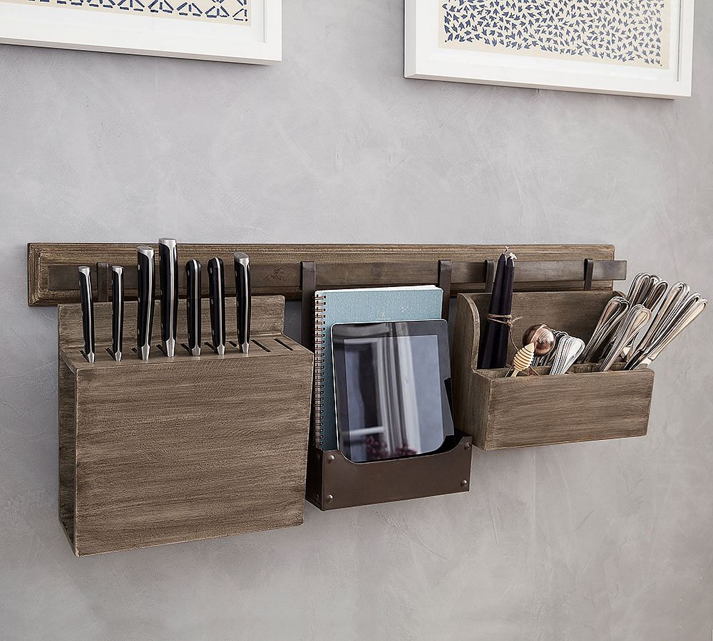 Kitchen Rail System, Kitchen Ledge | Pottery Barn