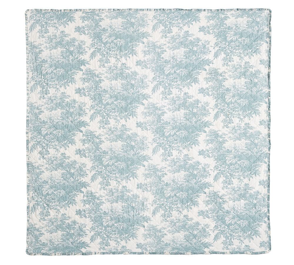 Matine Toile Quilt & Shams | Pottery Barn