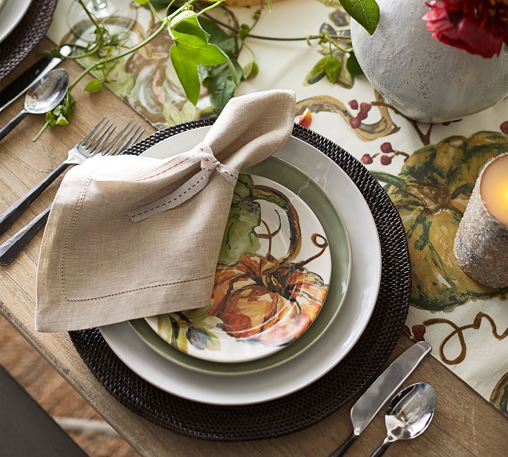 Harvest Pumpkin Dinnerware Collection | Pottery Barn