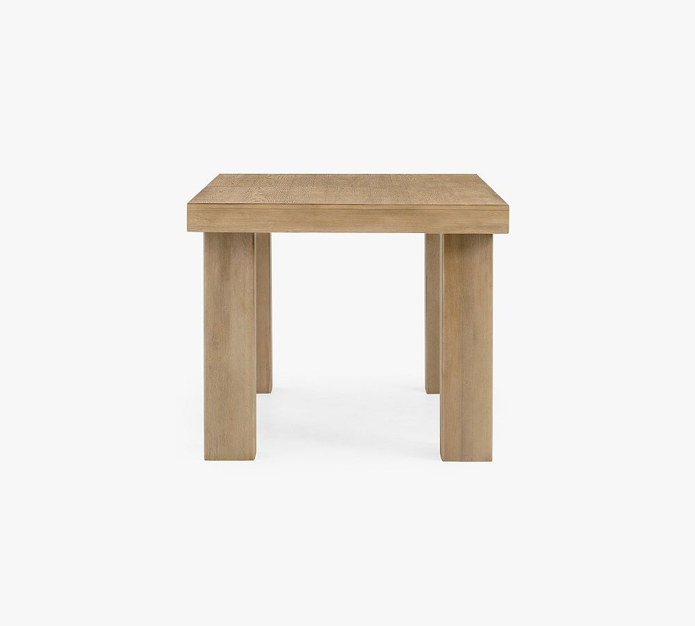 Benchwright Straight Leg Extending Counter Height Table | Pottery Barn