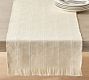 Becker Double Stripe Cotton Table Runner | Pottery Barn