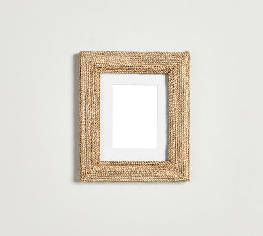 Abaca Rope Woven Frame | Pottery Barn
