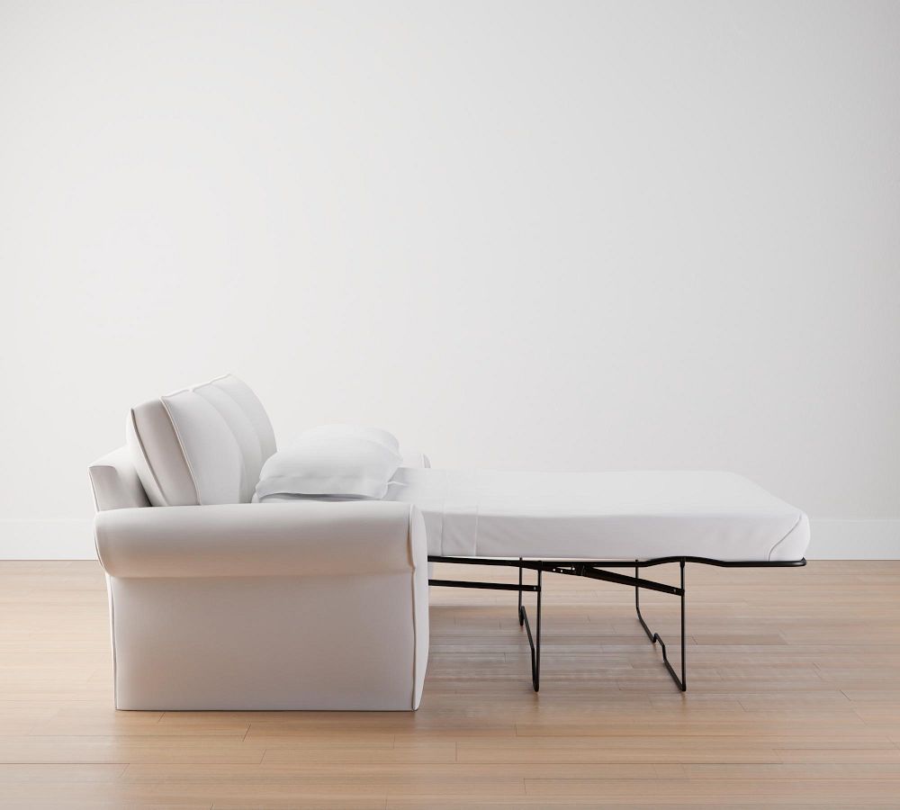 Pearce Roll Arm Slipcovered Sleeper Sofa Bed | Pottery Barn