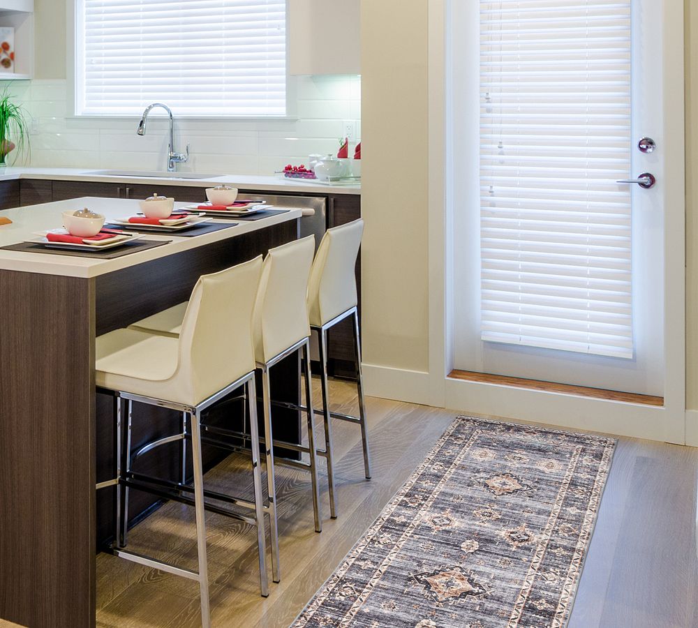 Mira Washable Rug | Pottery Barn