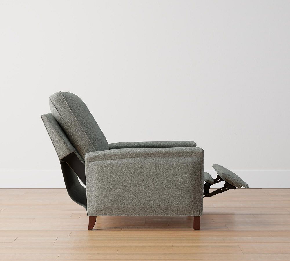 Tyler Upholstered Square Arm Recliner | Pottery Barn