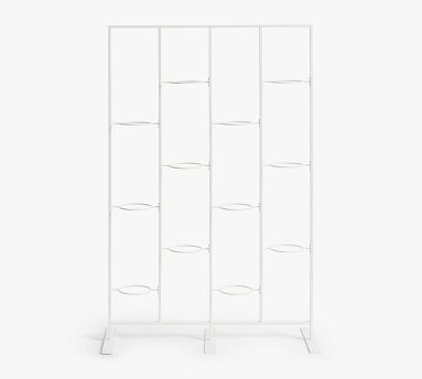 Temple Street Outdoor Planter Privacy Screen | Pottery Barn