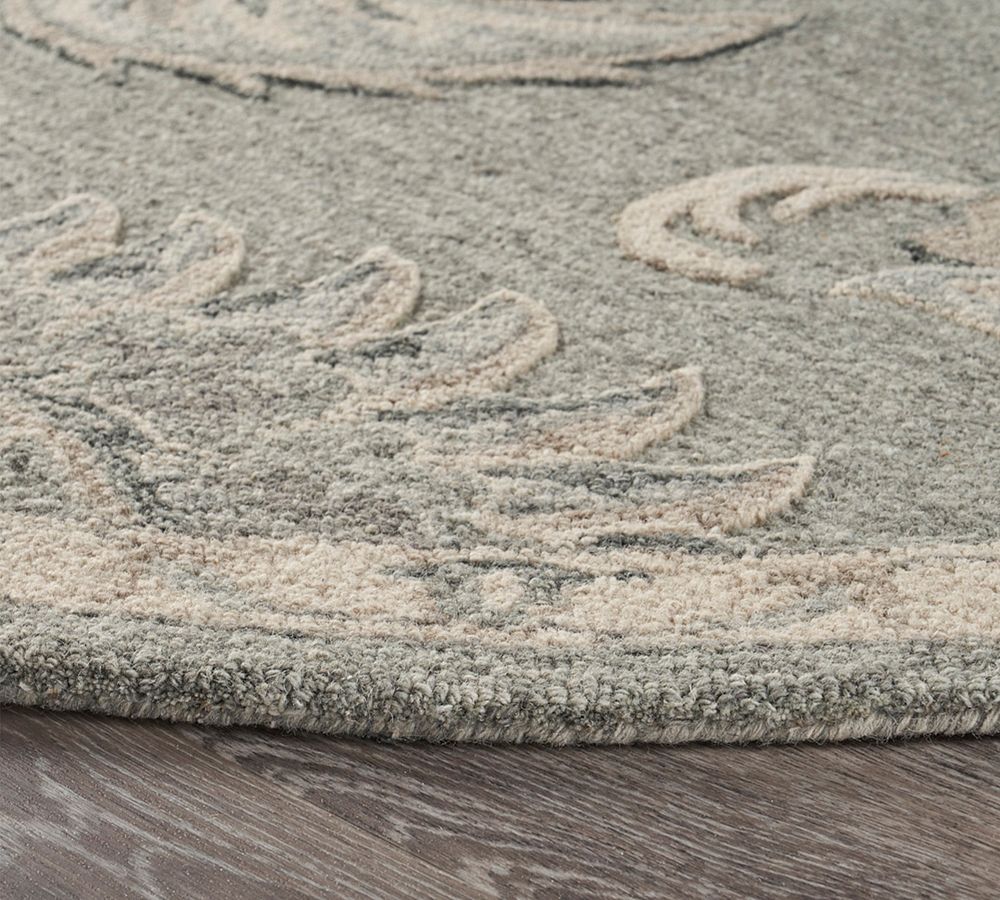 Brynn Hand-Tufted Round Rug | Pottery Barn