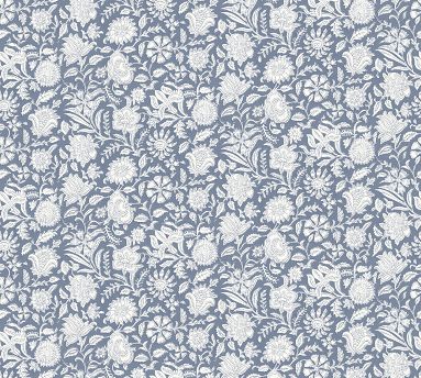 Floral Block Print Wallpaper | Pottery Barn