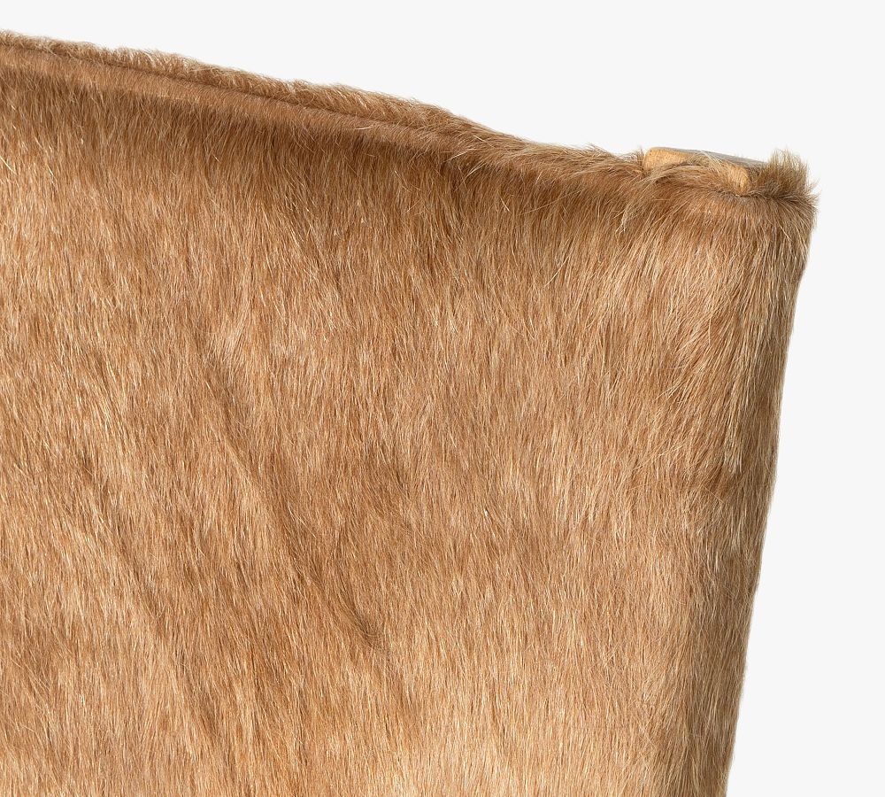 Perez Hair-On-Hide Bar & Counter Stool | Pottery Barn