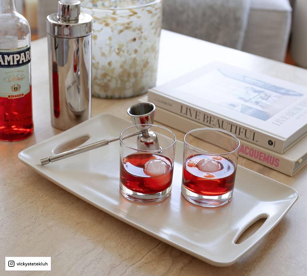 Mason Stoneware Rectangular Serving Trays | Pottery Barn