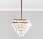 Gemma Crystal Round Chandelier | Pottery Barn