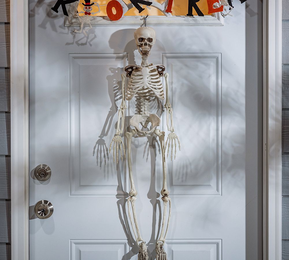 Hanging Plastic Skeletons - Set Of 2 | Pottery Barn