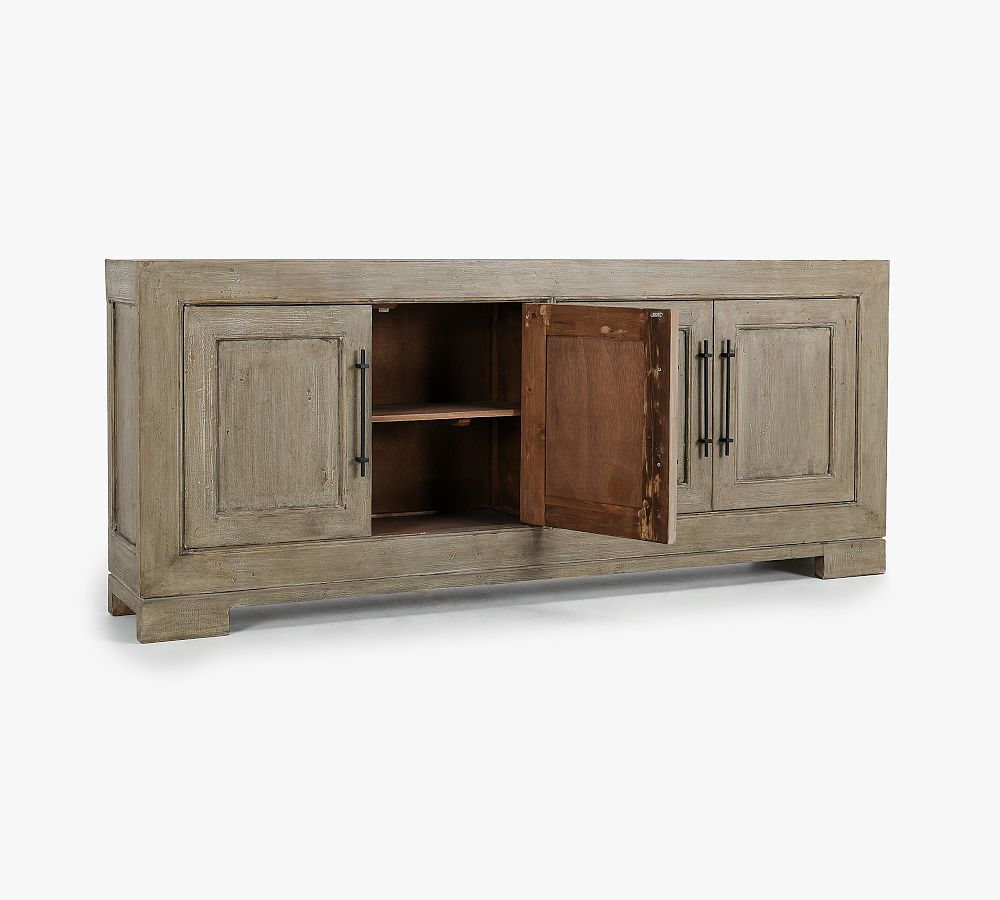 Mila Reclaimed Wood Media Console | Pottery Barn