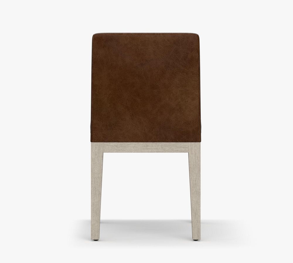 Jake Leather Dining Chair | Pottery Barn