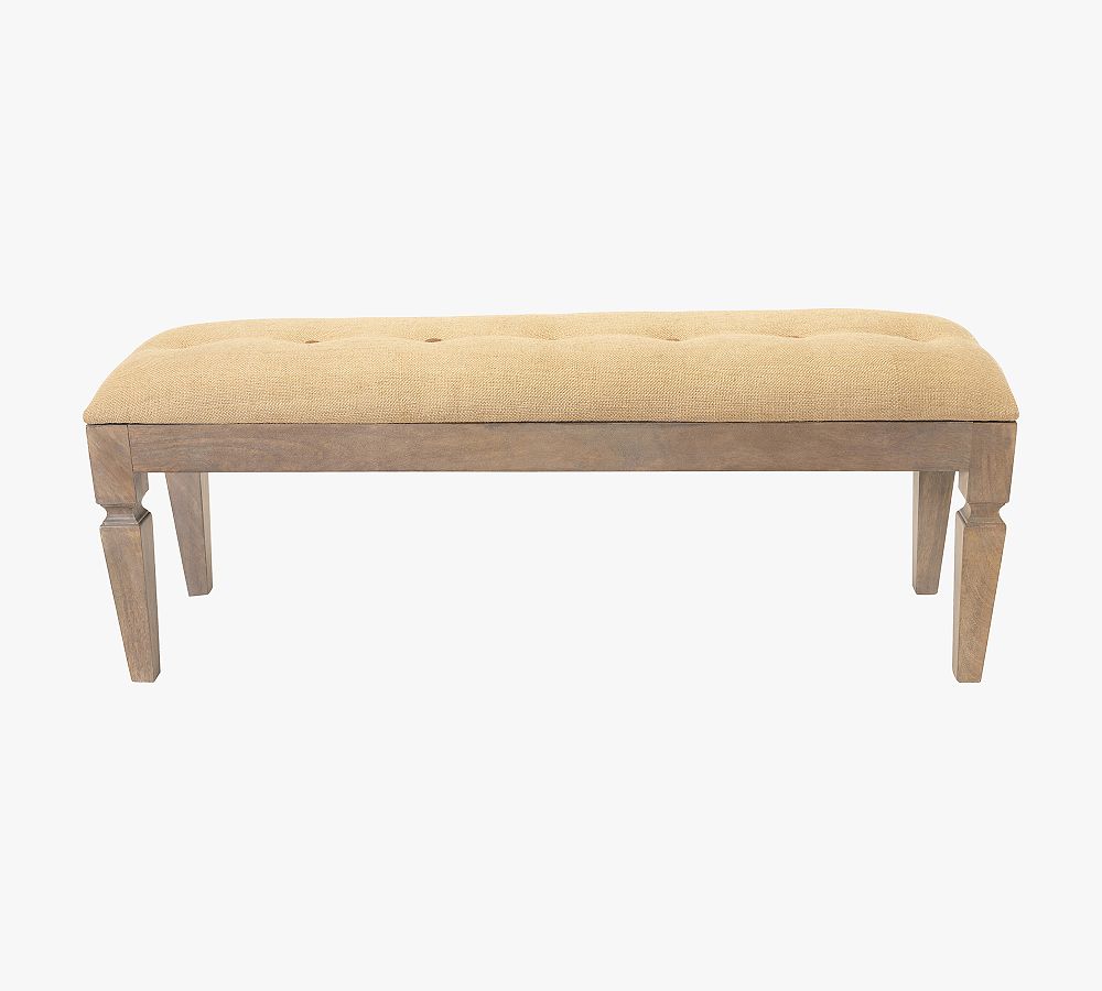 Violet Upholstered Bench | Pottery Barn